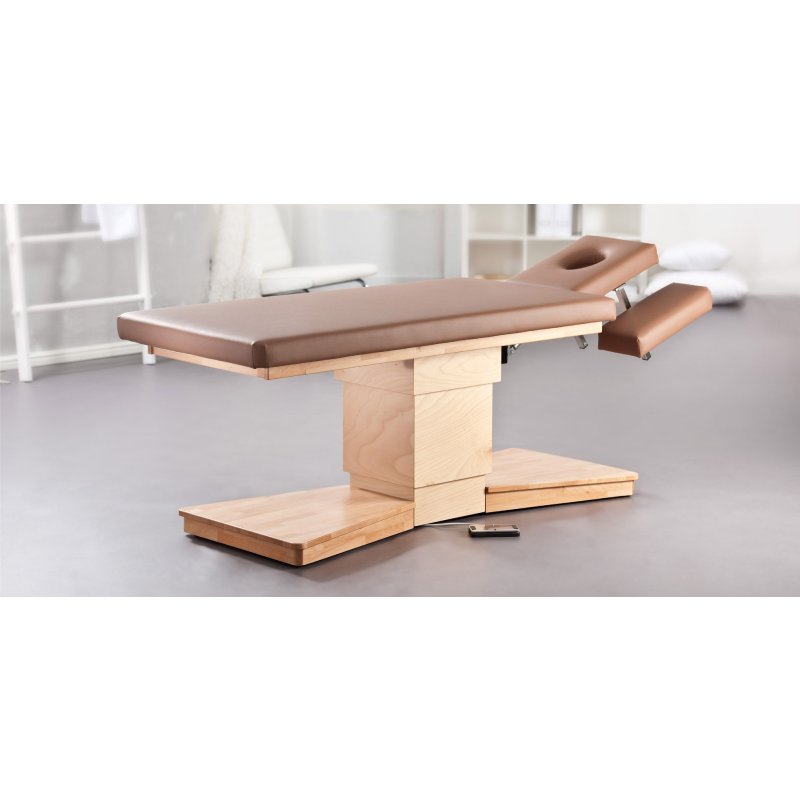 Massageliege & Wellnessliege Well-Lux mit Hubsäule - Massageliegen, T