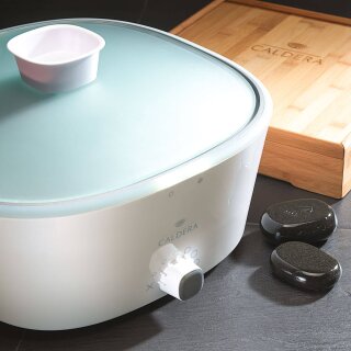 Hot Stone - Starter Set inkl. Wärmegerät Caldera - Massageliegen, The ...